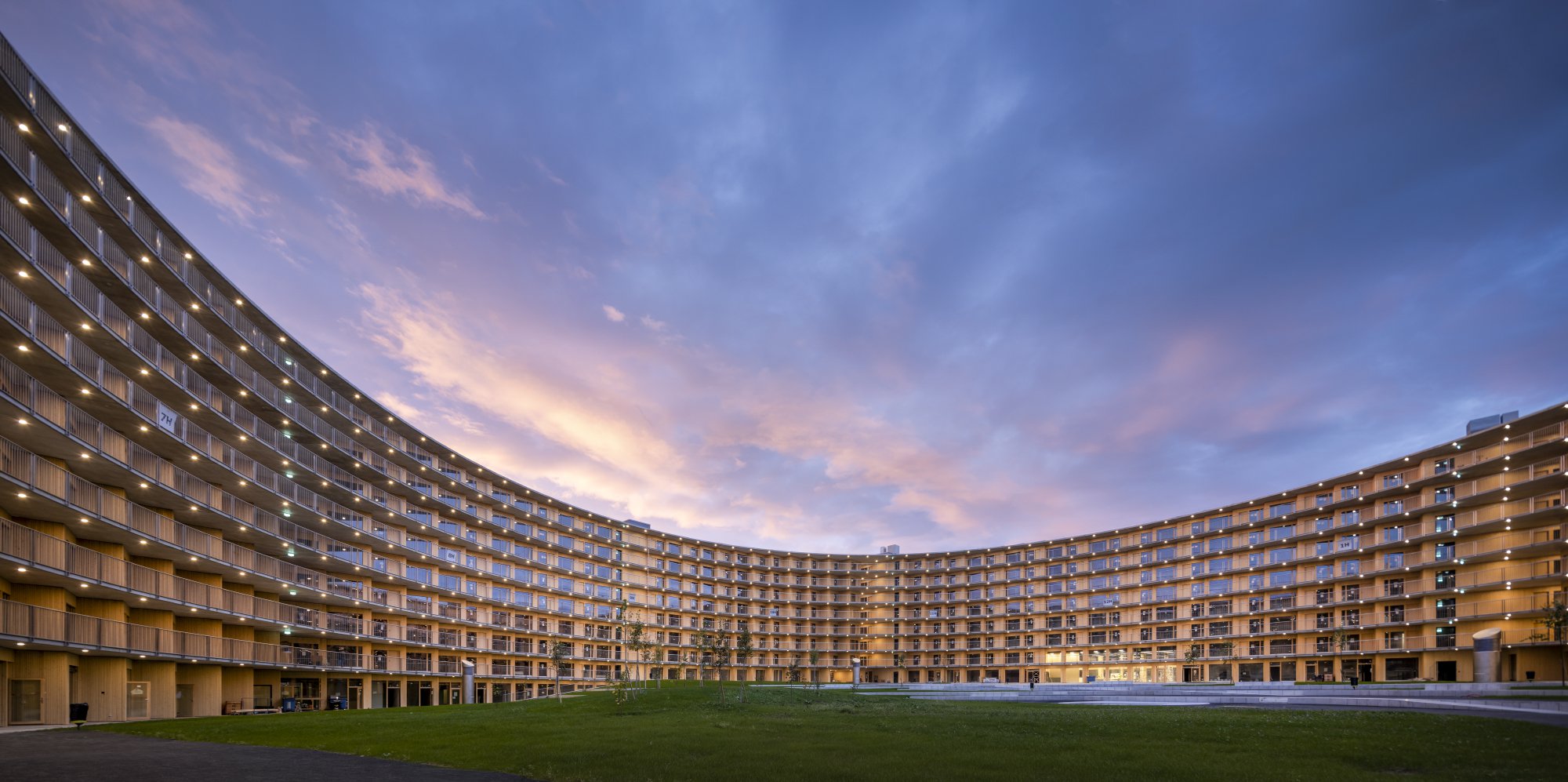 Vortex, un nouveau bâtiment de logements étudiants | Itten+Brechbühl AG