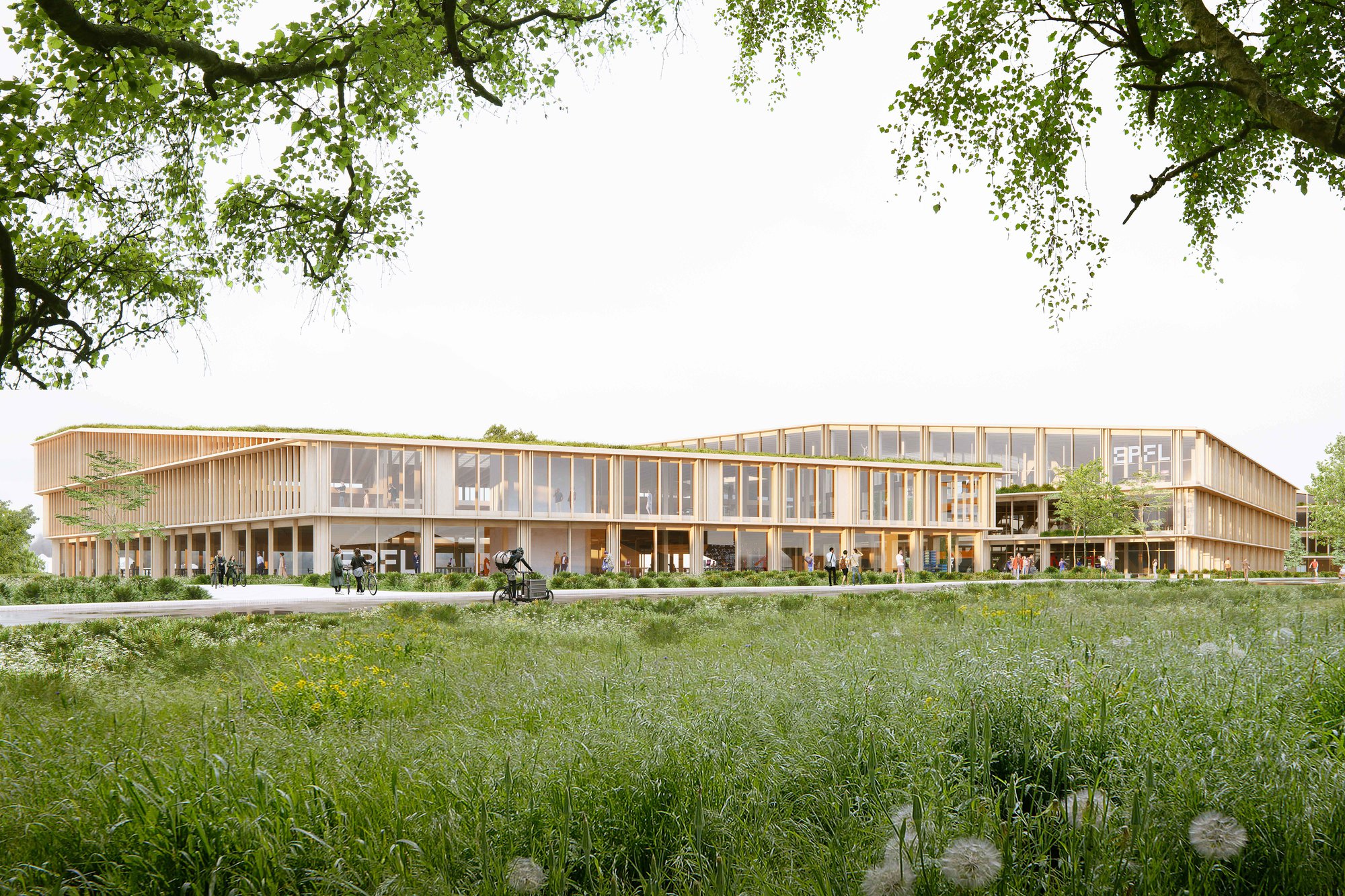 New Ecotope Campus of the Swiss Federal Polytechnic Institute Lausanne ...