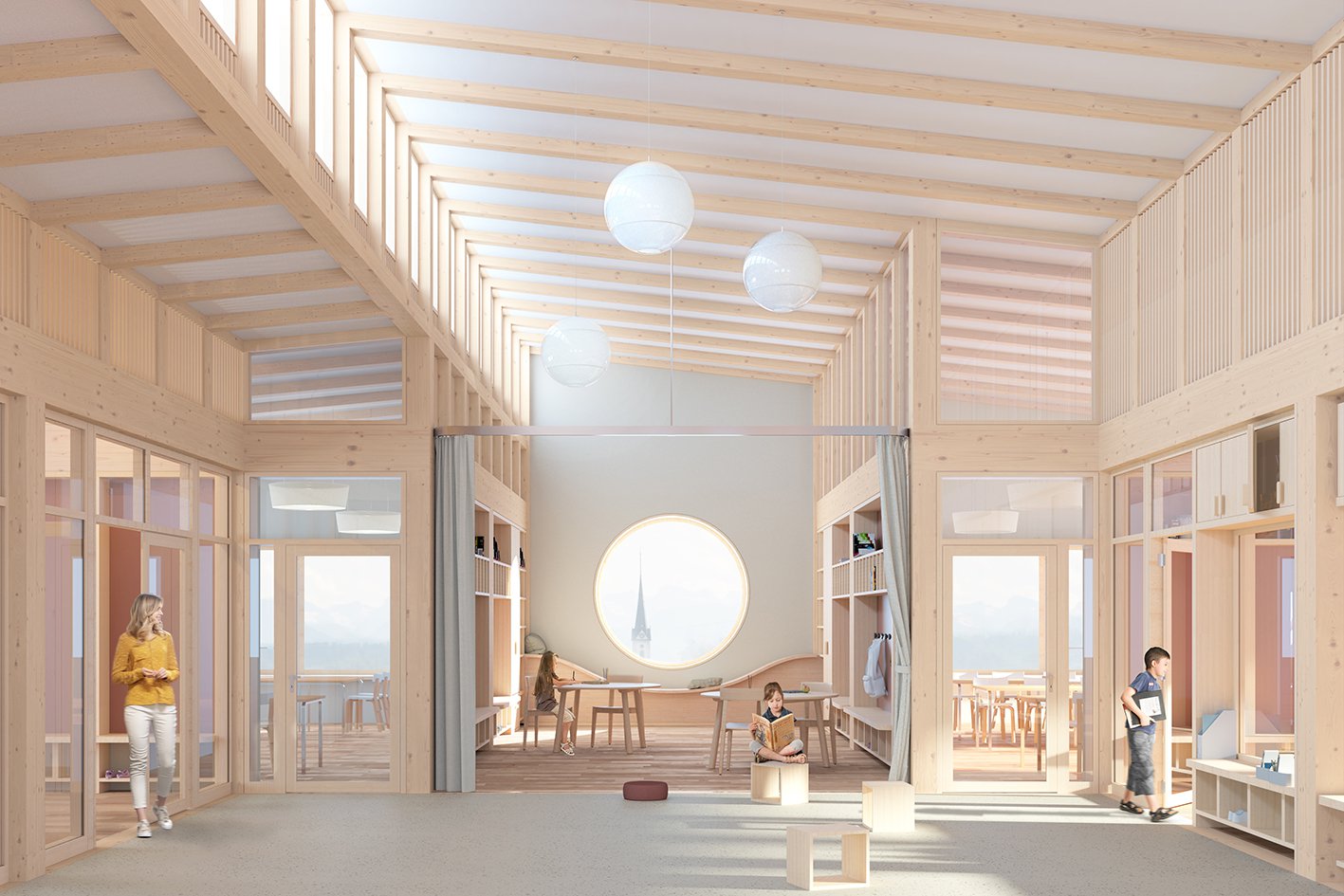 Sports hall and school extension | Itten+Brechbühl AG