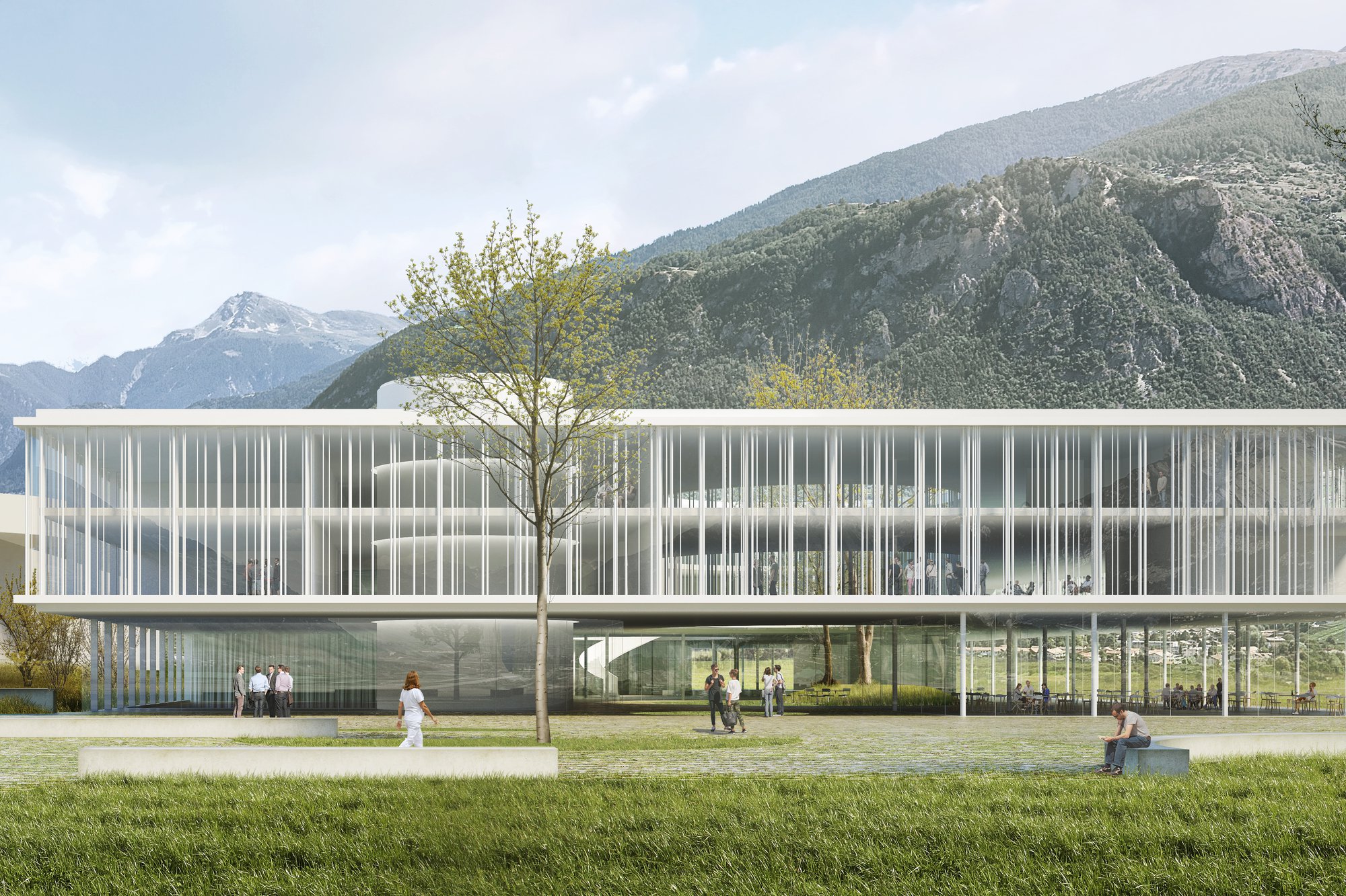 Campus Pôle Santé – Sion Hospital Site | Itten+Brechbühl AG