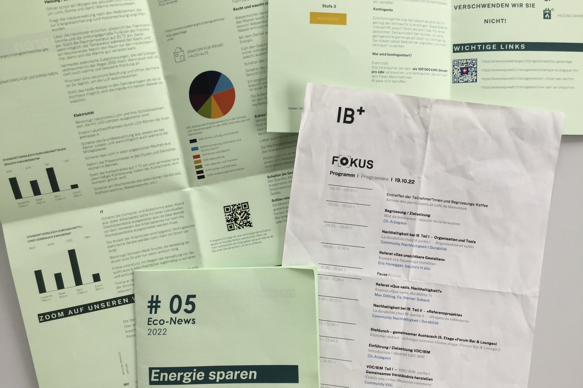 IB Fokus Anlass zu den Themen Nachhaltigkeit & VDC/BIM | Itten+Brechbühl AG