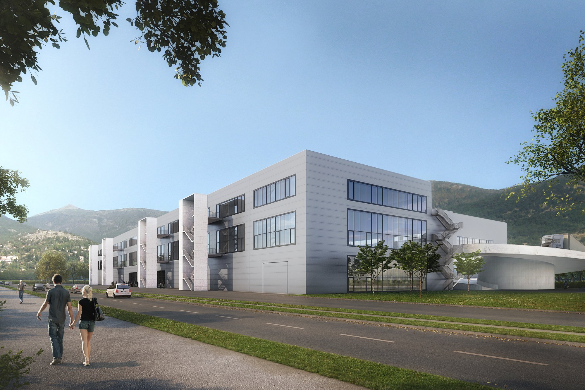 «Easy Corner», Modular industrial building | Itten+Brechbühl AG