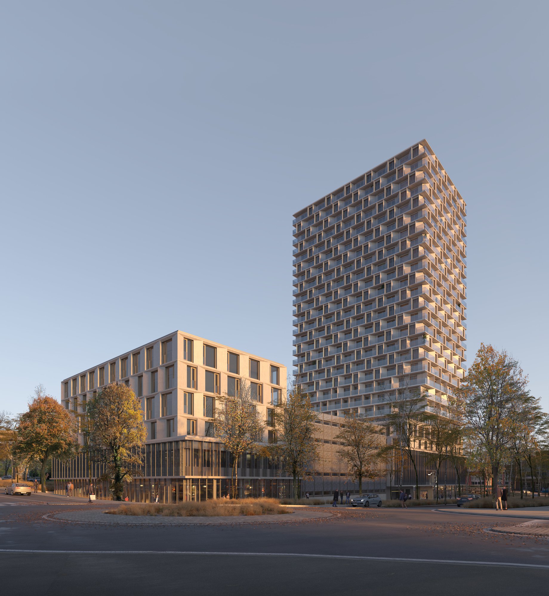 Tilia Tower© | Itten+Brechbühl AG