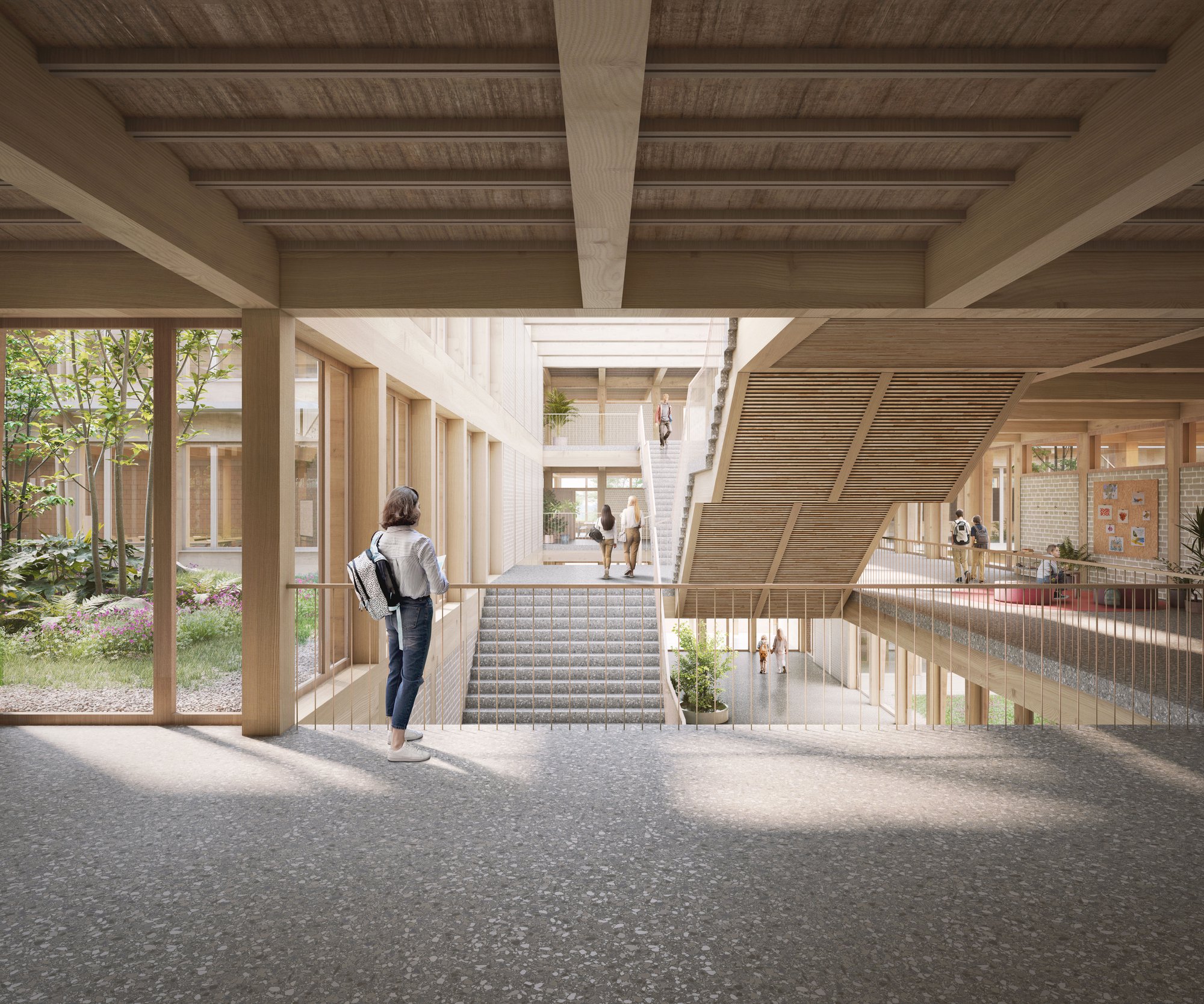 Tronchenaz school complex | Itten+Brechbühl AG