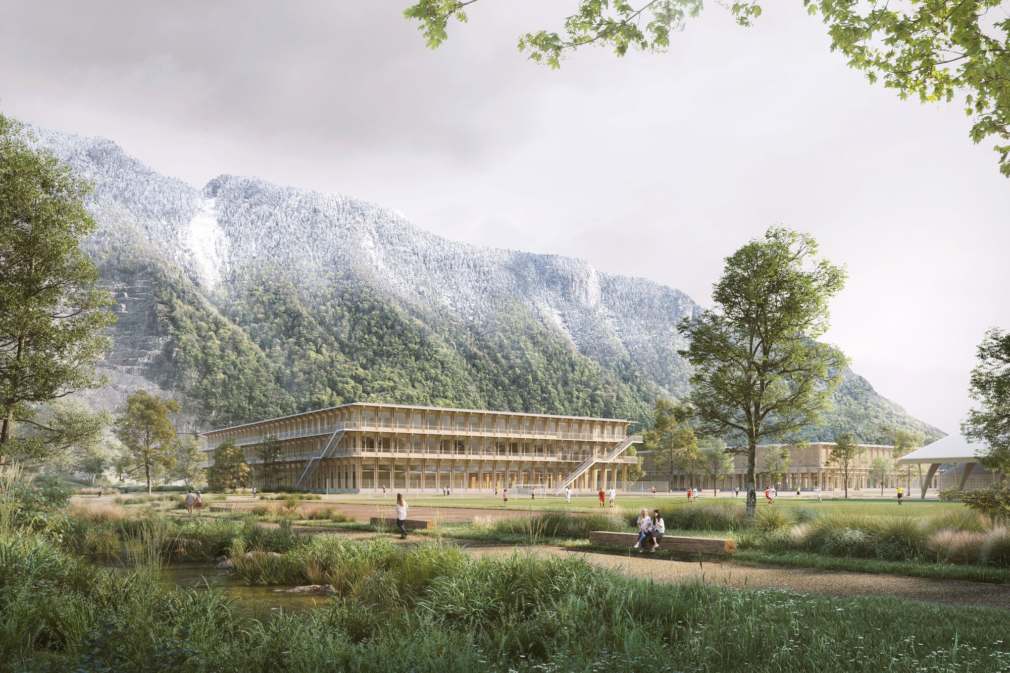 Tronchenaz school complex | Itten+Brechbühl AG