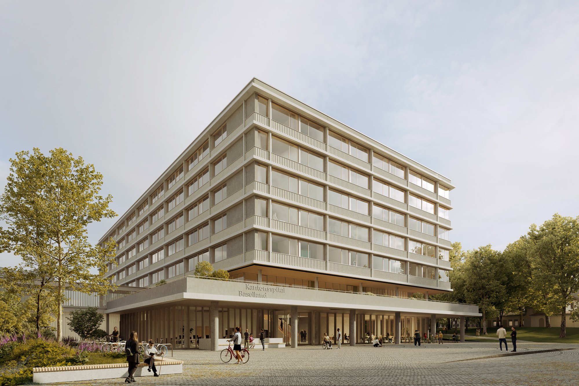 Teilneubau Kantonsspital Baselland Bruderholz | Itten+Brechbühl AG