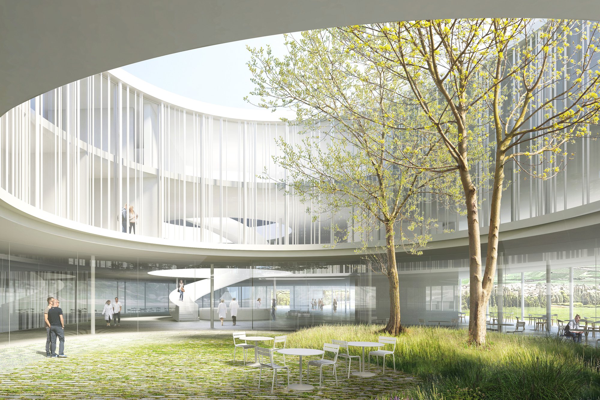 Campus Pôle Santé – Sion Hospital Site | Itten+Brechbühl AG