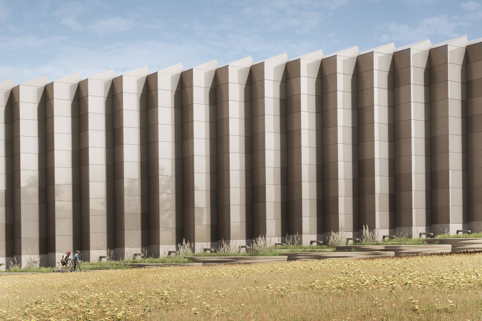 Competition for the new construction of the Federal Archives depository ...