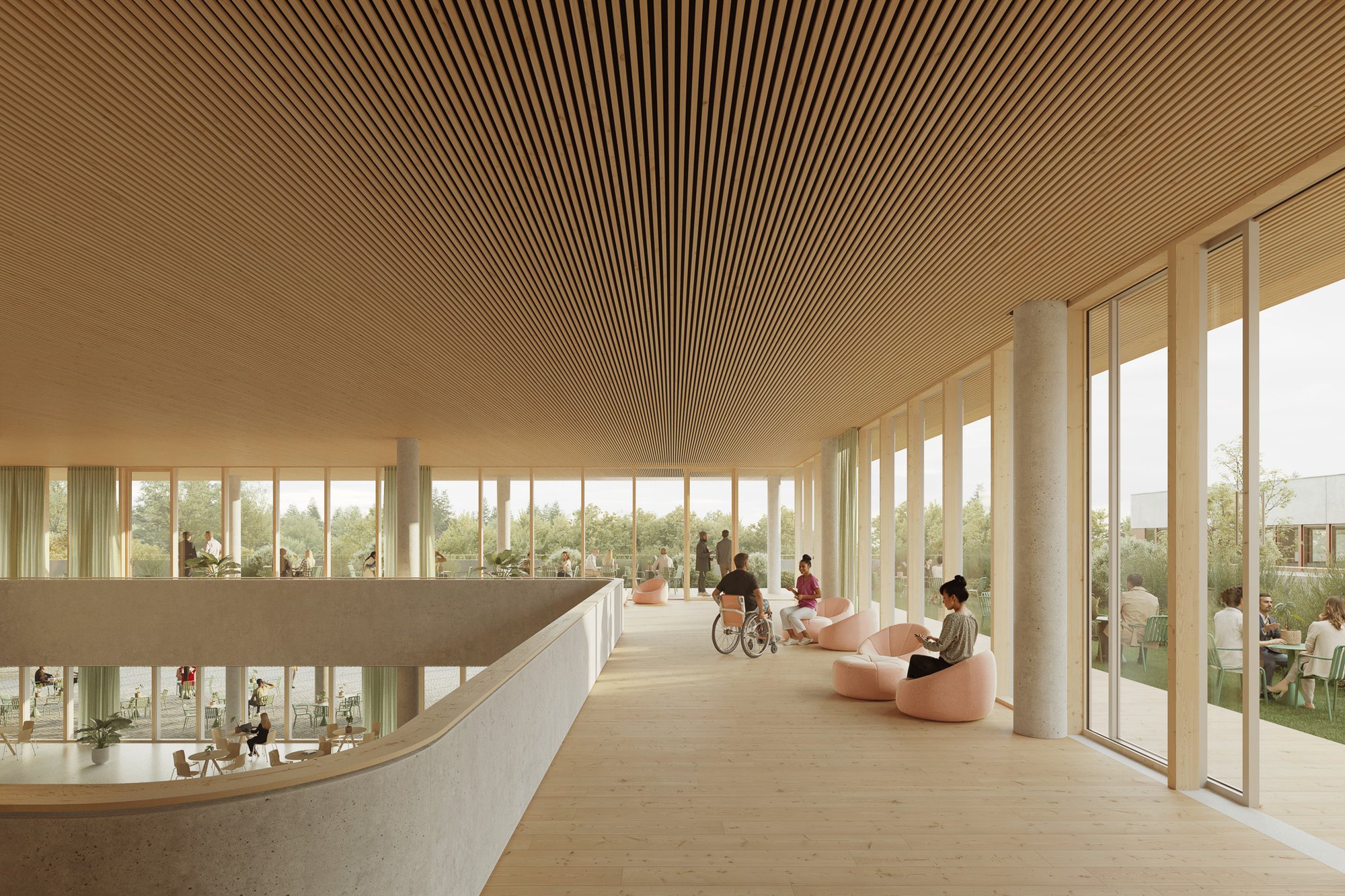 Partial new construction of the Baselland Bruderholz Cantonal Hospital ...