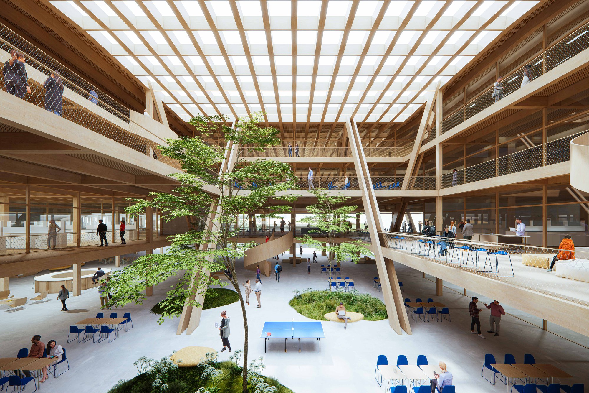 New Ecotope Campus of the Swiss Federal Polytechnic Institute Lausanne ...