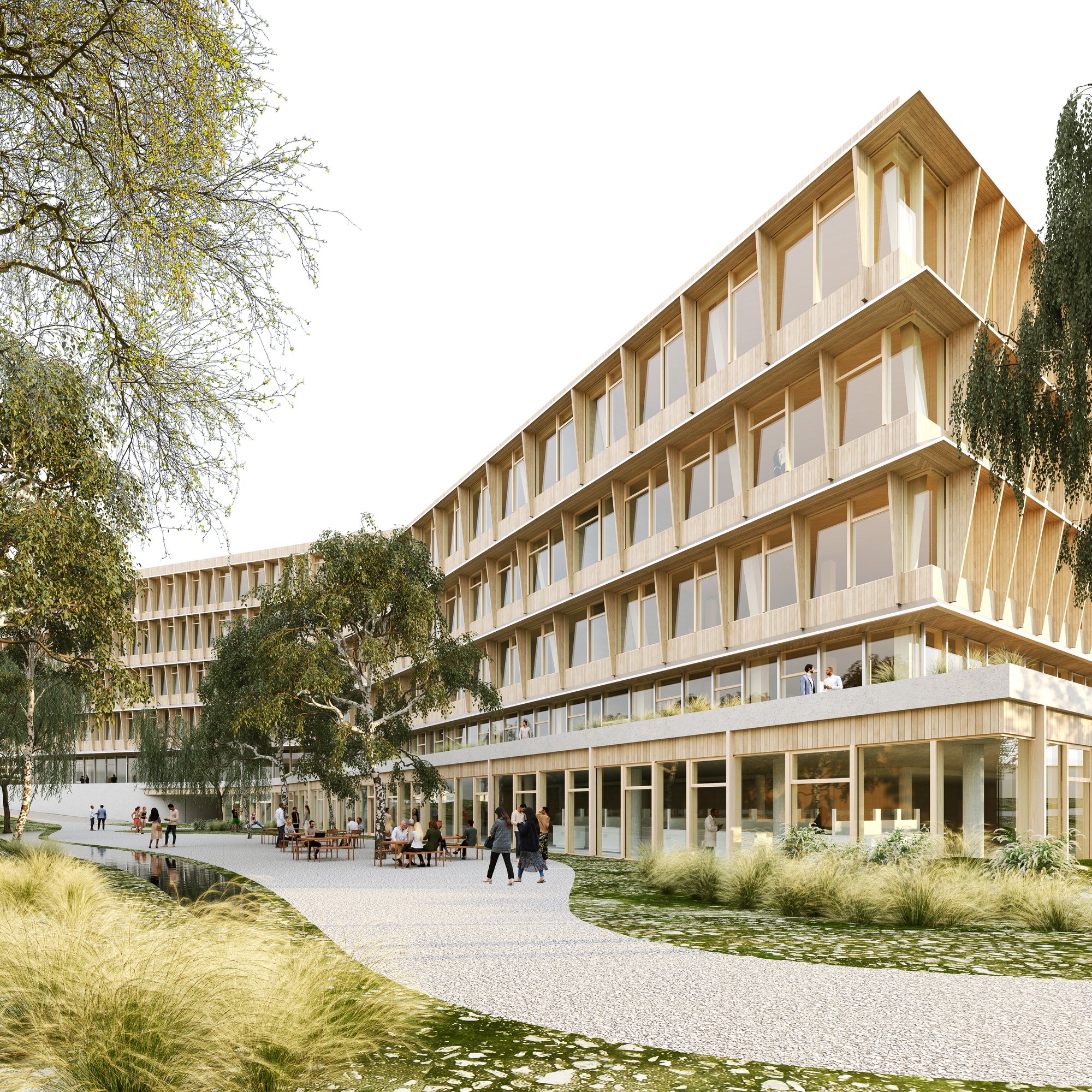 New Ecotope Campus of the Swiss Federal Polytechnic Institute Lausanne ...
