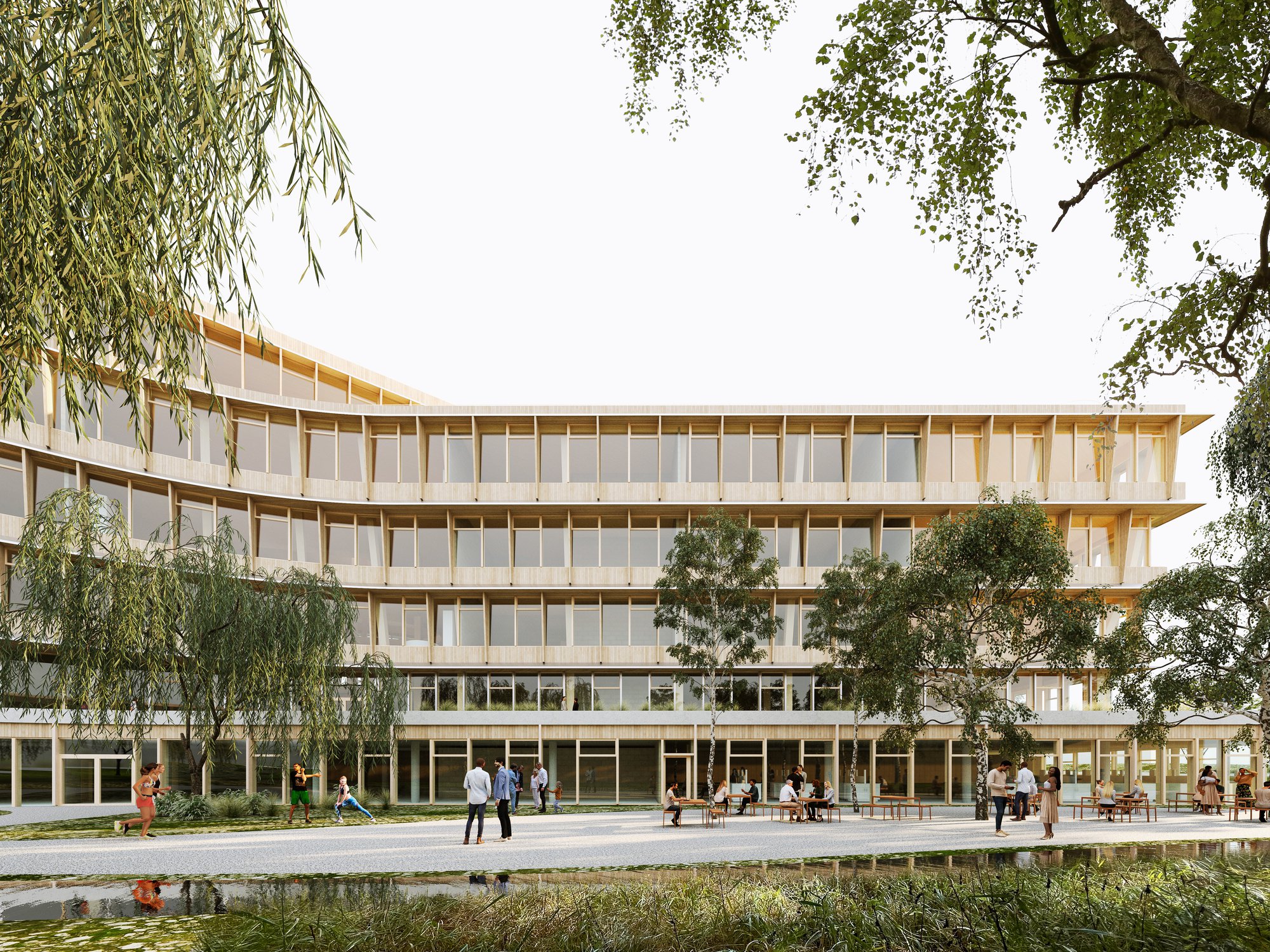 New Ecotope Campus of the Swiss Federal Polytechnic Institute Lausanne ...