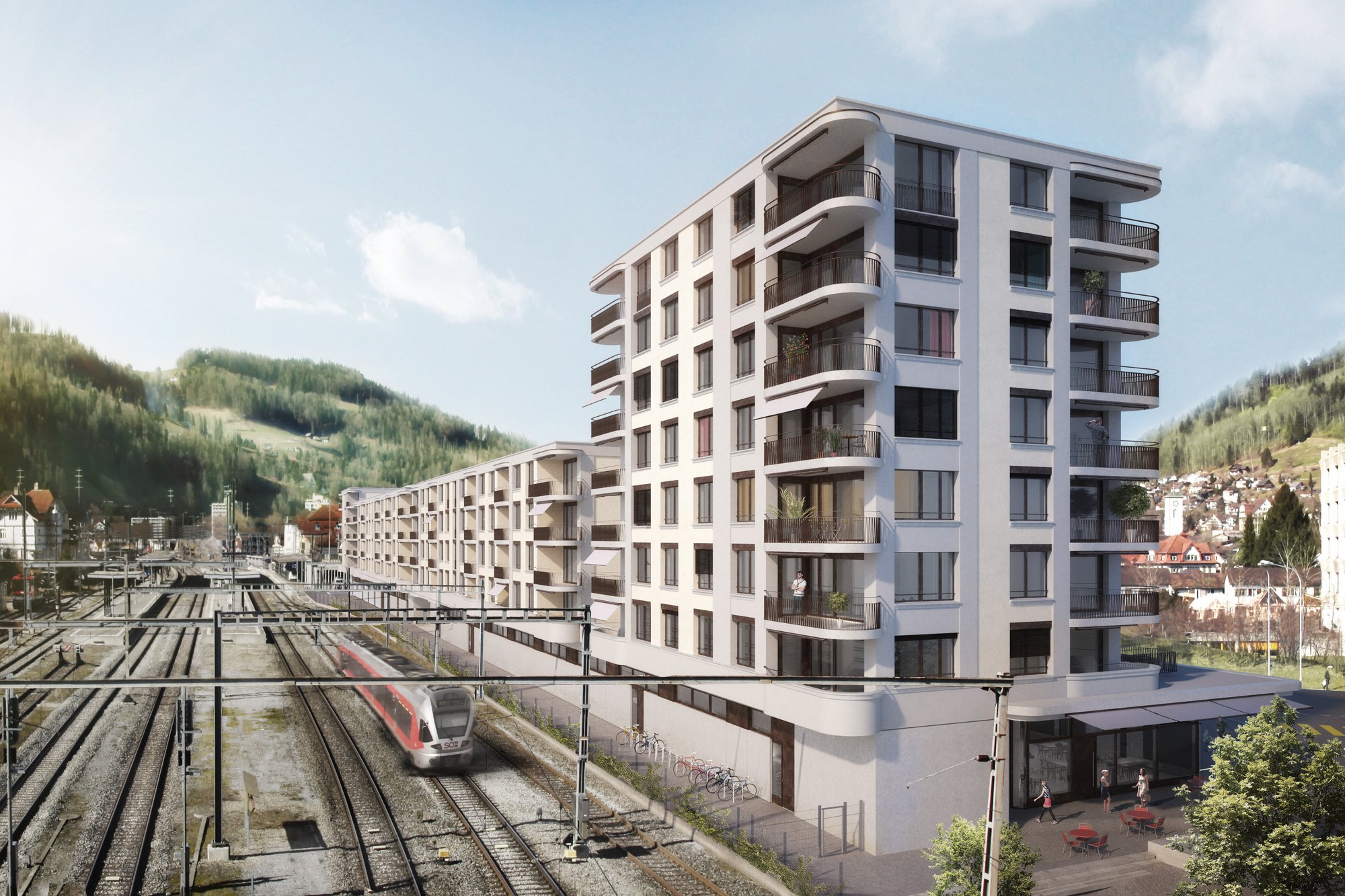 New building South Station | Itten+Brechbühl AG