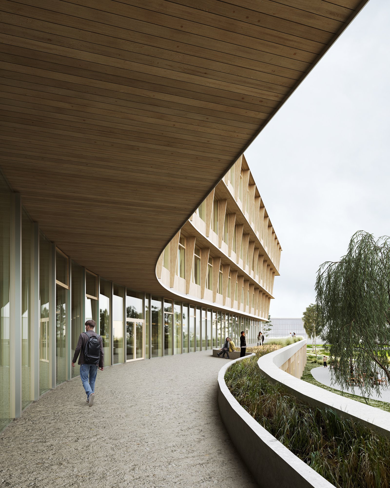 New Ecotope Campus of the Swiss Federal Polytechnic Institute Lausanne ...